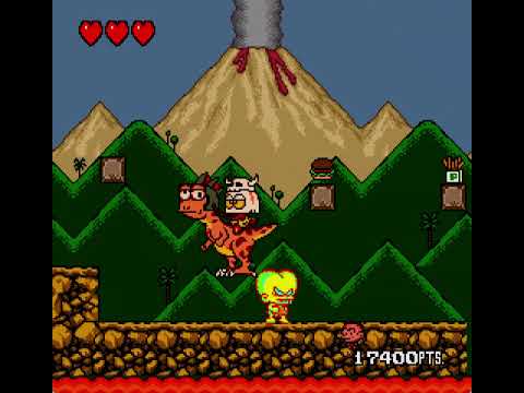 Capitulo 335 Bonk 2 Bonk's Revenge PC Engine Gameplay