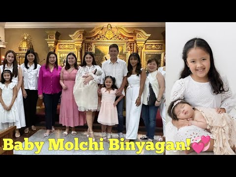 Vic Sotto & Pauleen Luna STAR STUDDED BINYAGAN of Baby Thia Marceline w ...