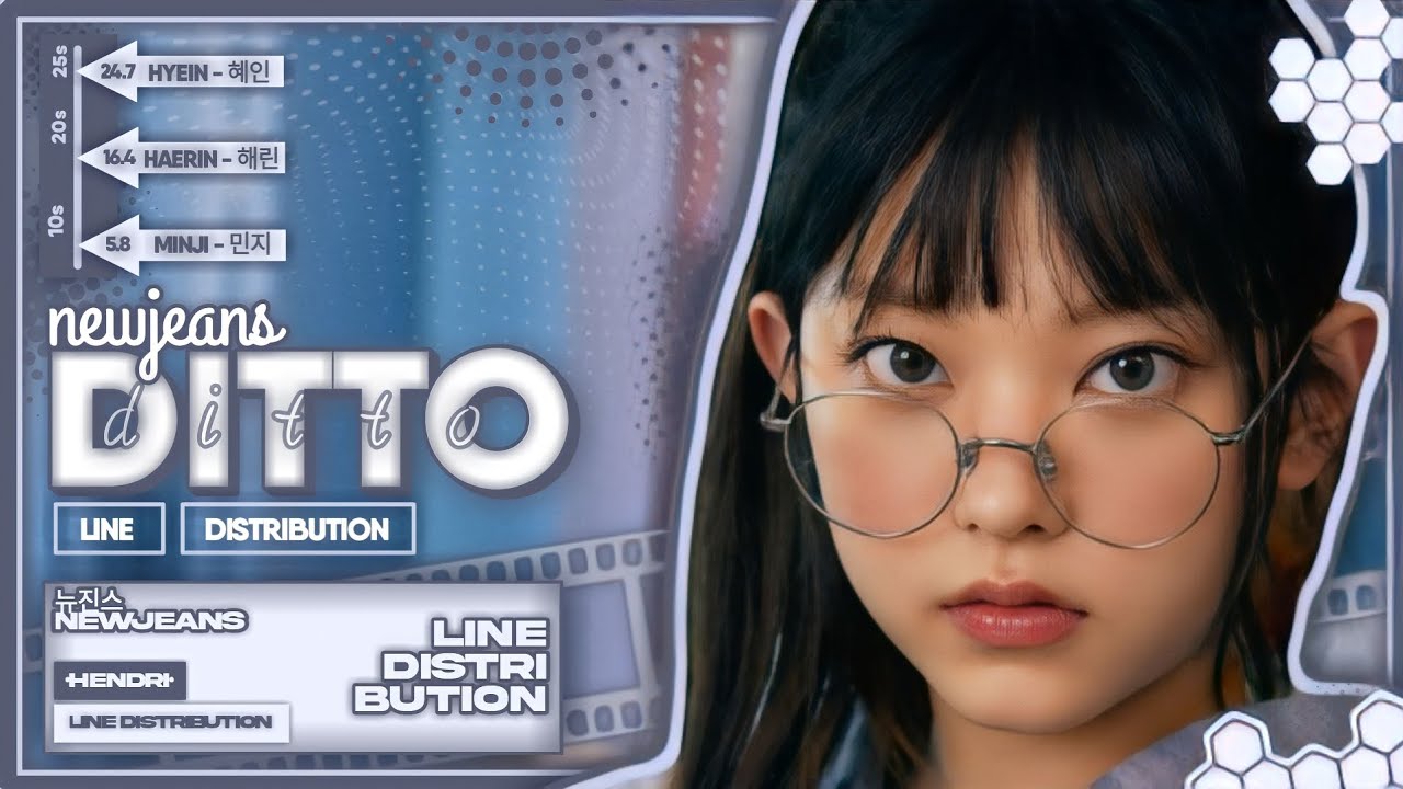 » NEWJEANS (뉴진스) | 'Ditto' // Line Distribution - YouTube