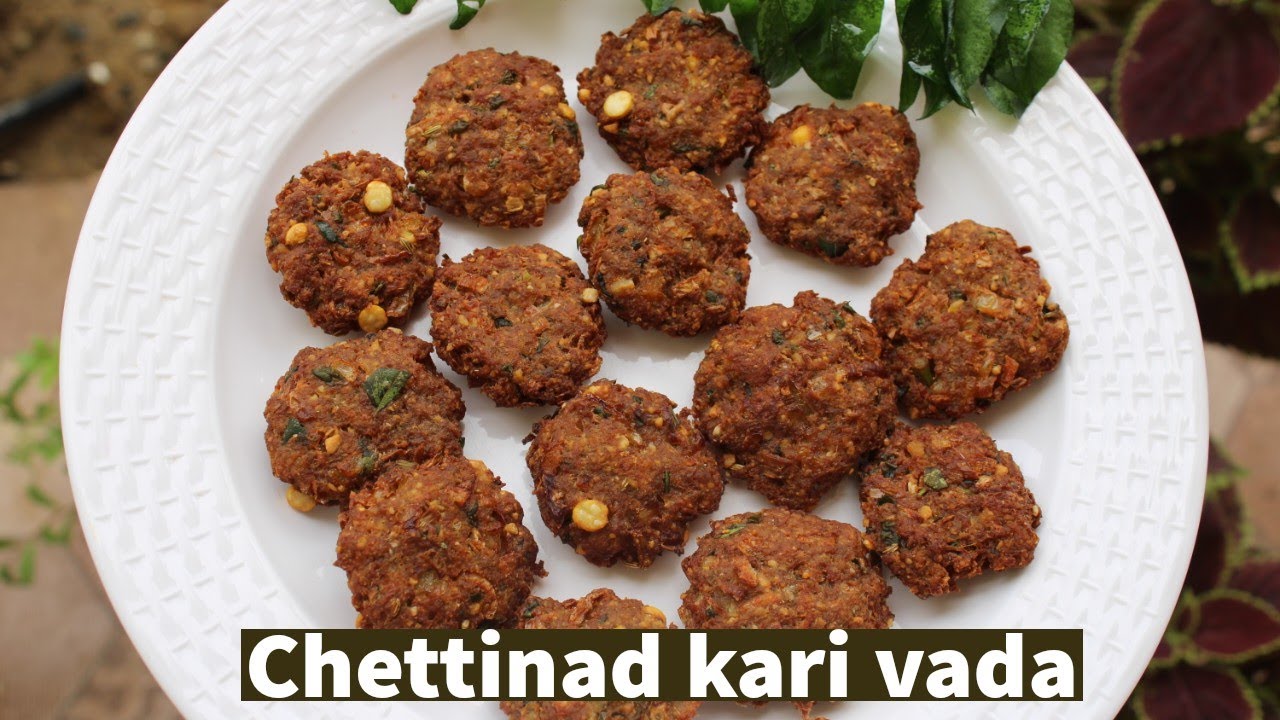 கறி வடை | Kari Vada Recipe in Tamil | Mutton Keema Vada | Minced Meat ...