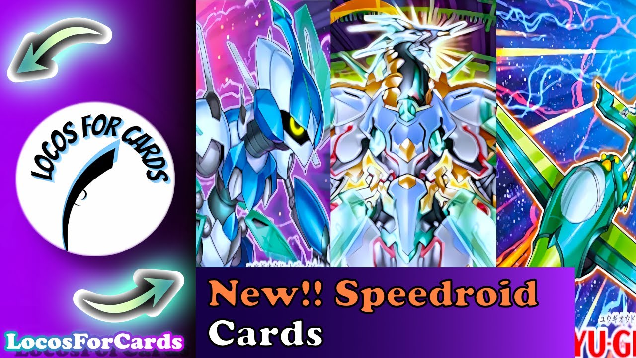 New Yugioh Speedroid Cards Revealed! Speedroid Boost?? - YouTube