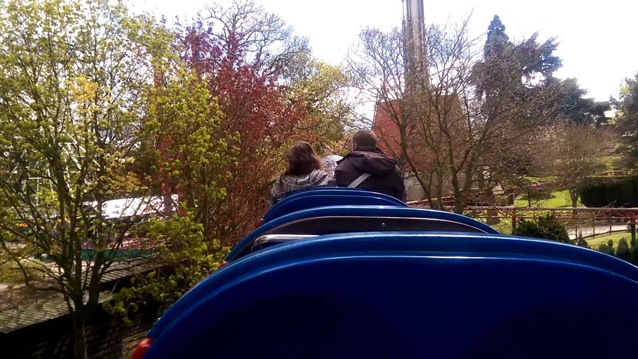 Buffalo Coaster On ride POV at Drayton Manor - YouTube