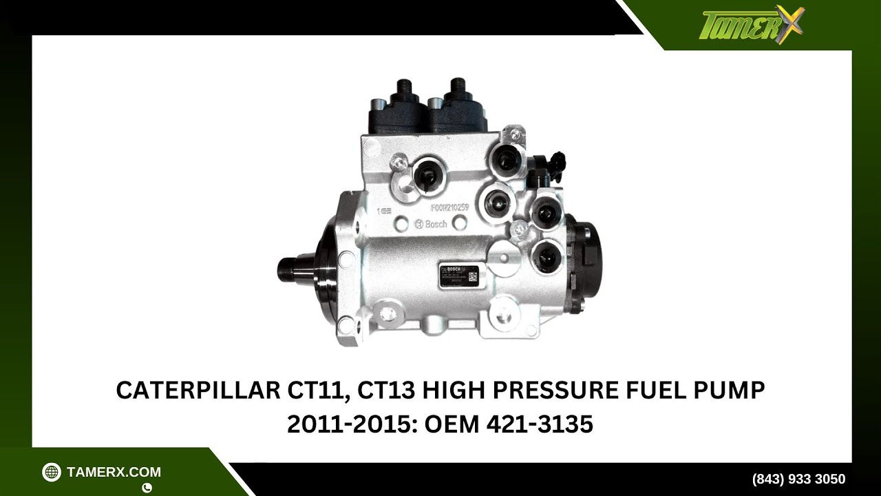 Caterpillar CT11, CT13 High Pressure Fuel Pump 2011-2015: OEM 421-3135 ...