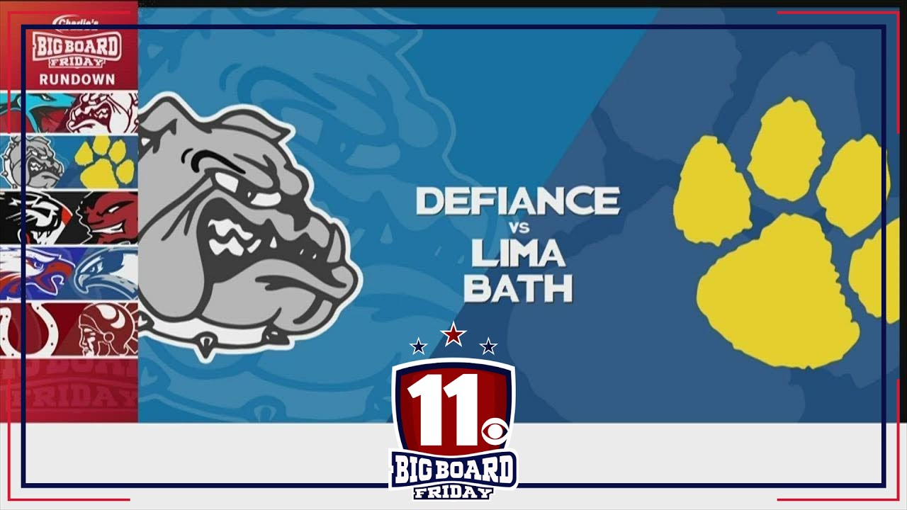 Big Board Friday Week 7: Defiance vs. Lima Bath - YouTube