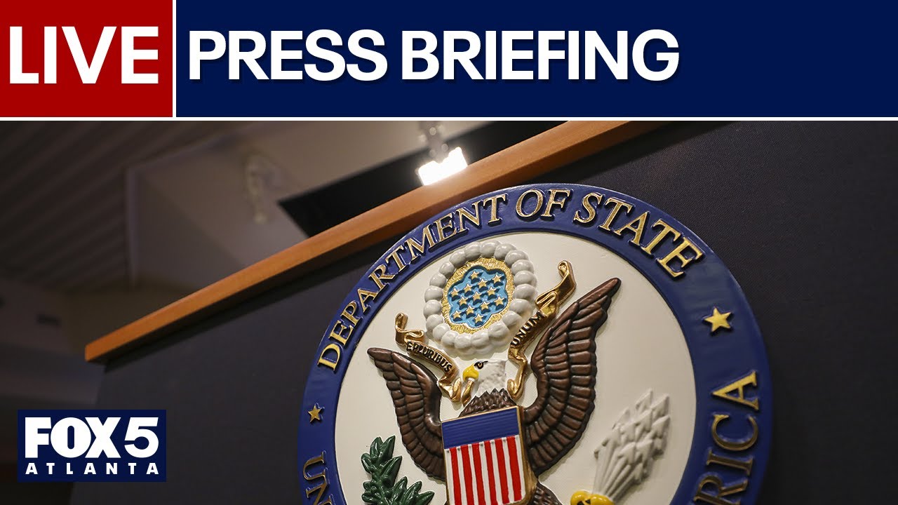 WATCH LIVE: State Department press briefing - YouTube