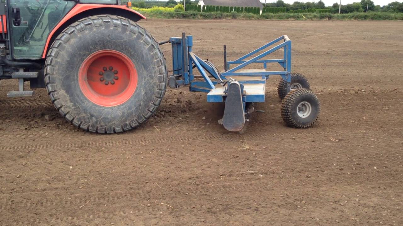Edenderry GAA Pitch Development - YouTube