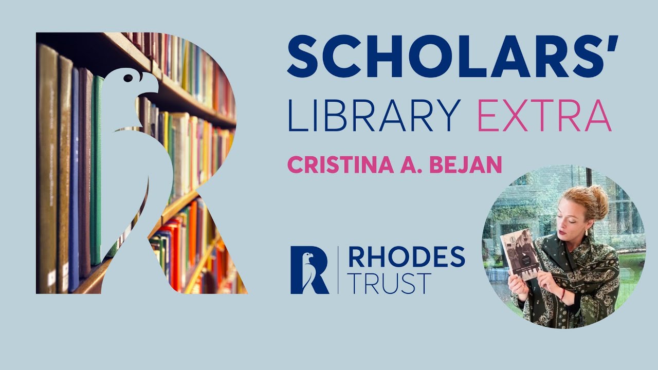 Scholar's Library Extra: Cristina A. Bejan - YouTube