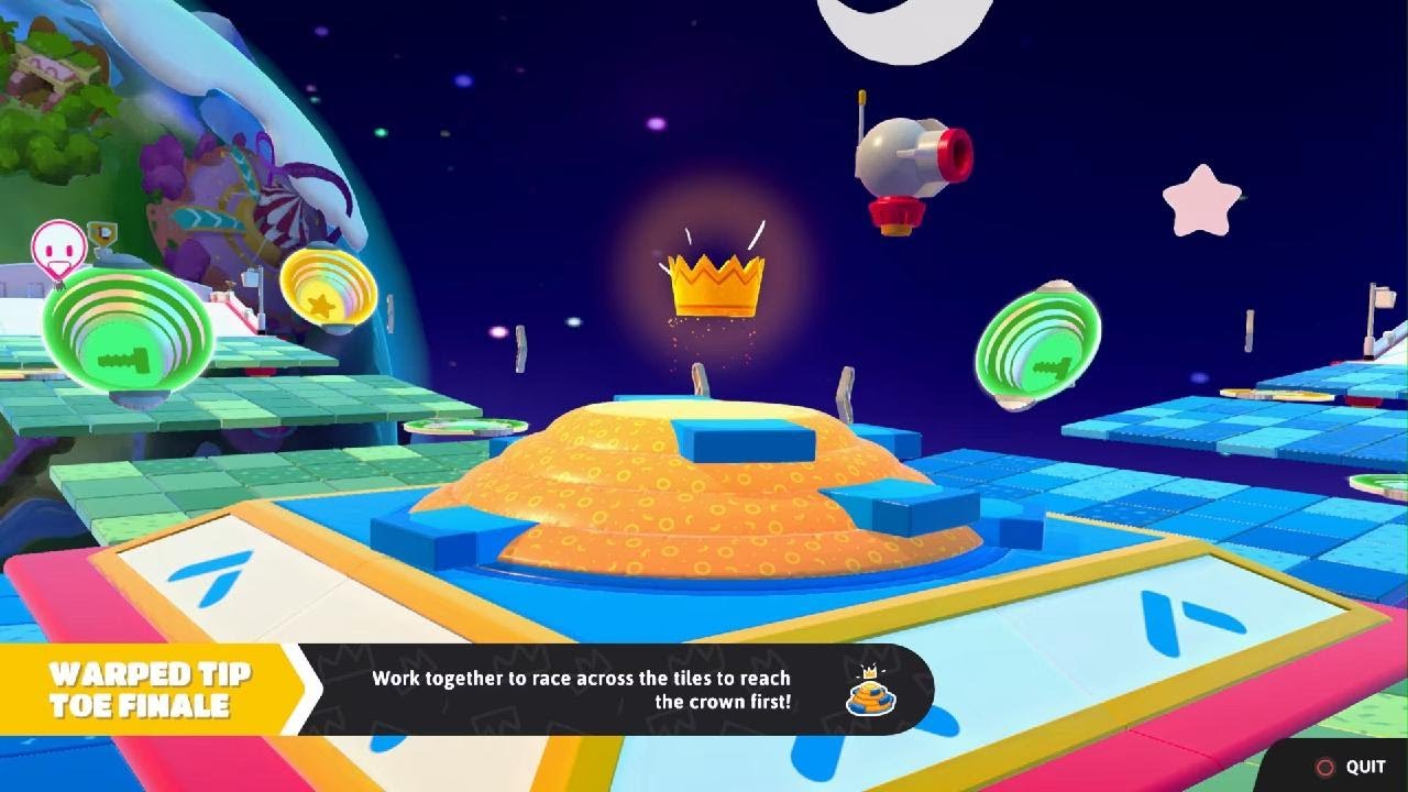 Warped Tip Toe Finale Win!👑 - YouTube