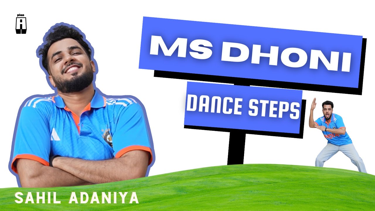 MS Dhoni Dance Steps | MSD | Dhoni | Dance | Dance tutorial | Plan A ...