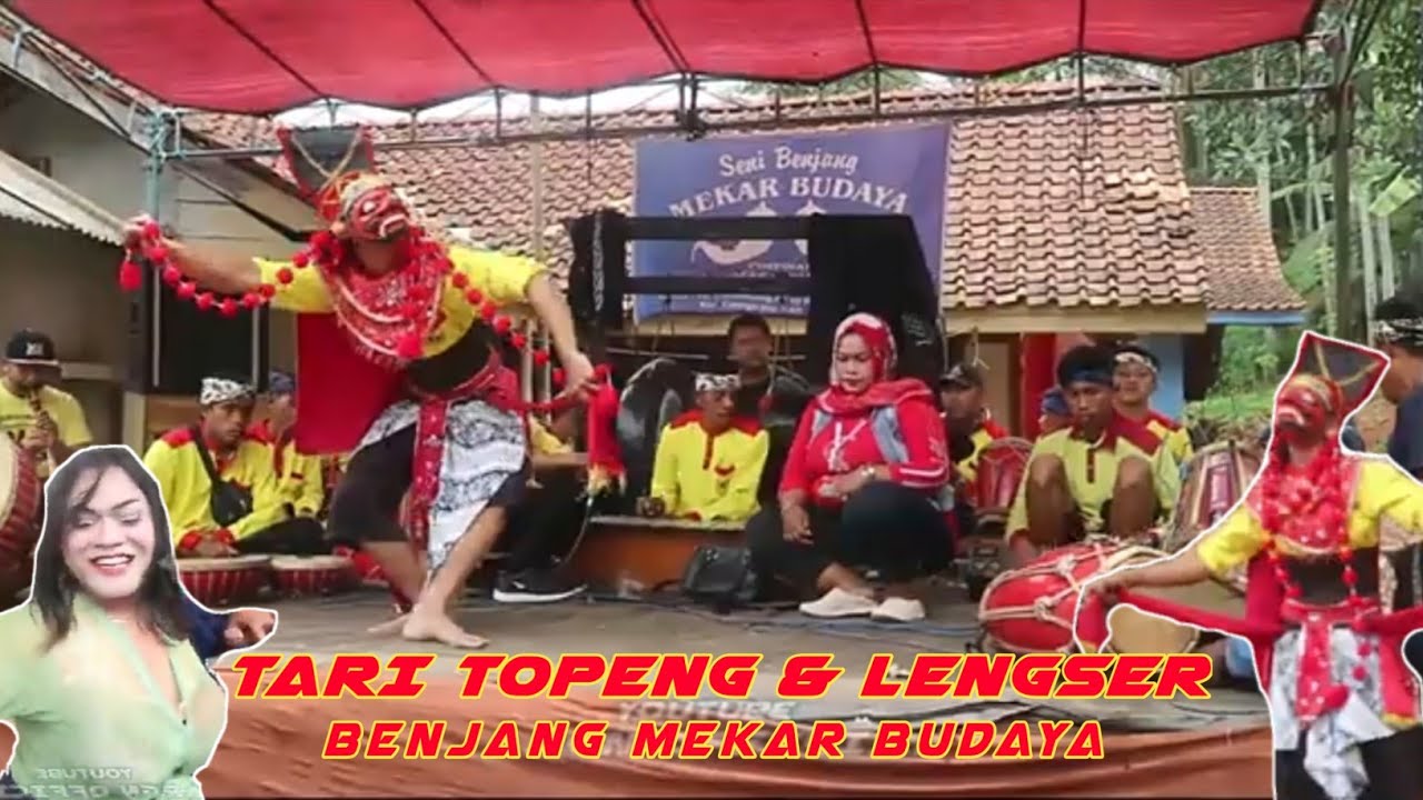 BENJANG MEKAR BUDAYA || TARI TOPENG & LENGSER || CIJATI - YouTube