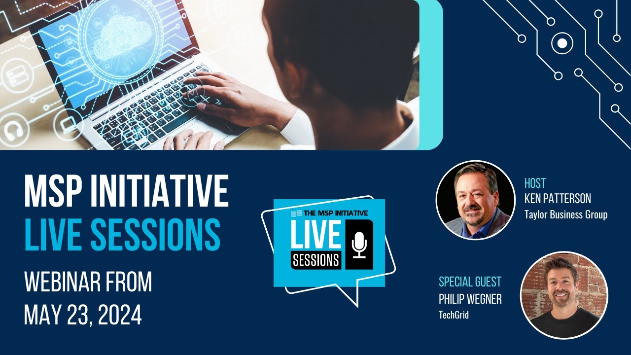 MSP INITIATIVE LIVE WITH PHILIP WEGNER FROM TECHGRID - YouTube