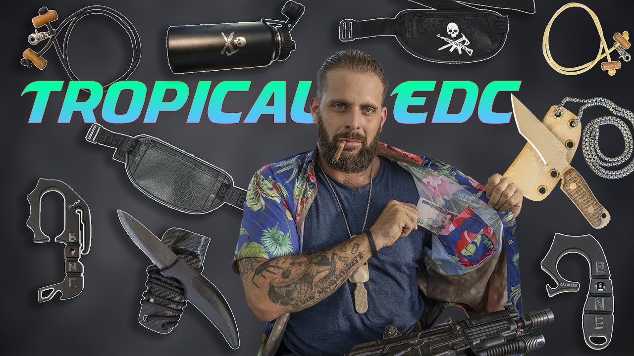 My EDC for Island Hopping in the Caribbean - YouTube