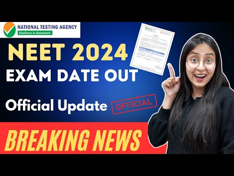 NEET 2024 Date Released !! NTA Official Update #neet #neet2024 #update ...