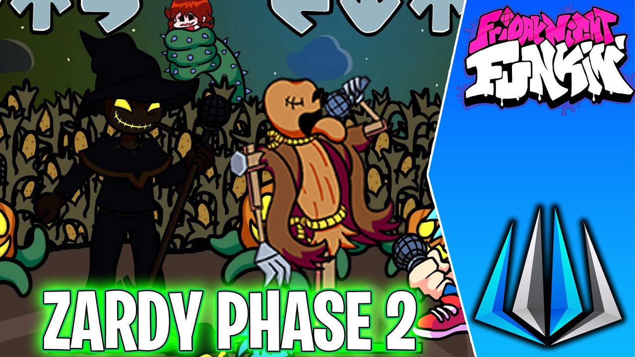 NEW UPDATE PHASE 2 ZARDY BIKIN JARI KRITING!- Friday Night Funkin ...