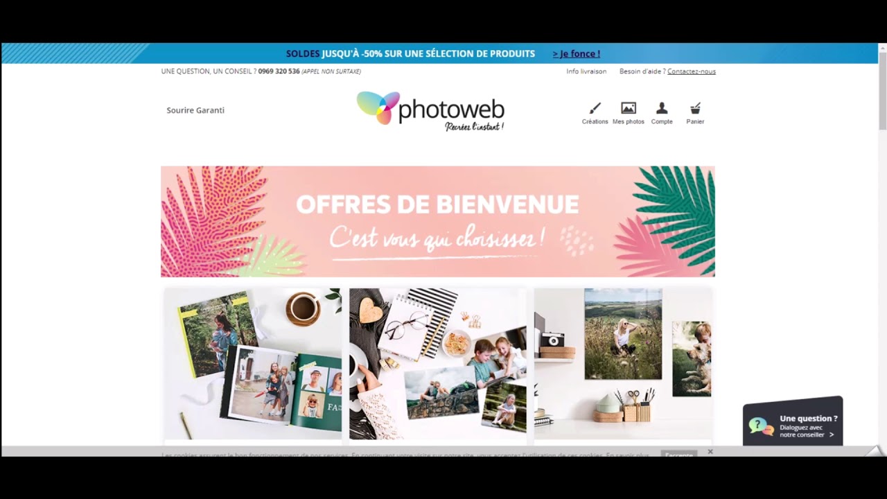 Code promo Photoweb vérifié en vidéo - YouTube
