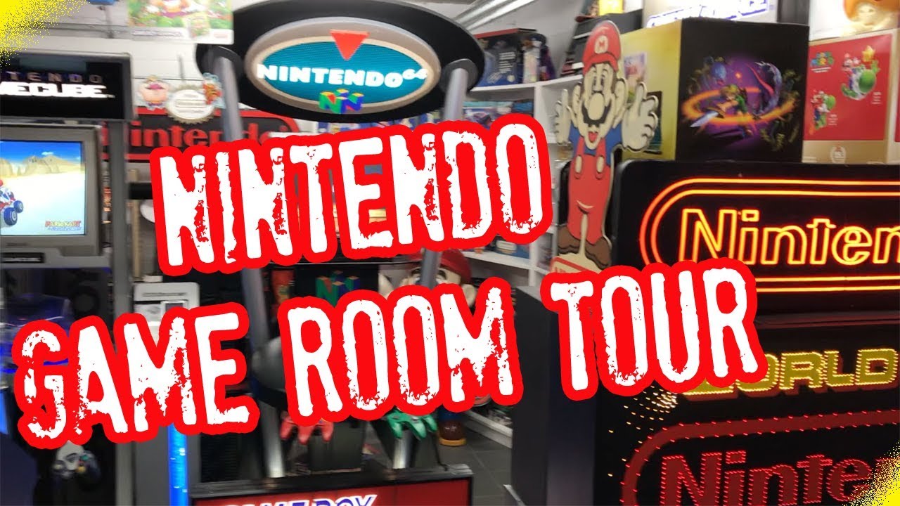 Nintendo Game Room Tour - Behind The Collector (feat. NESCOMMANDO ...