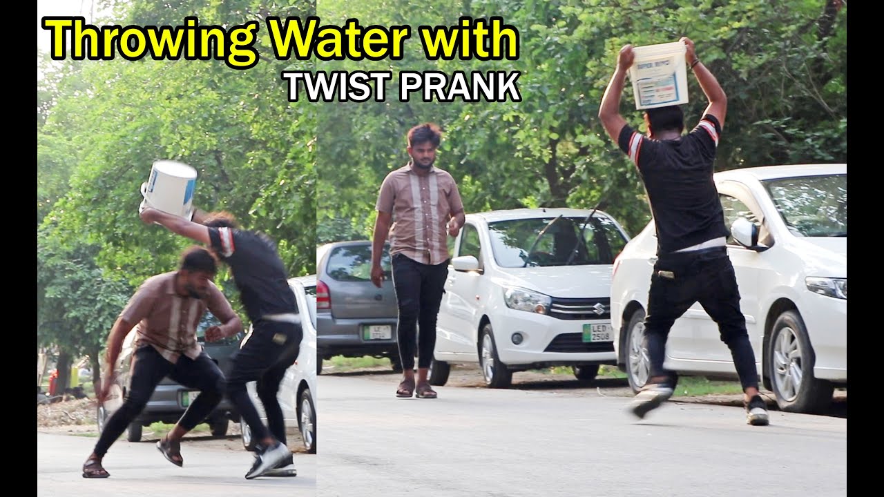 Throwing Water Prank with a Twist | LahoriFied - YouTube