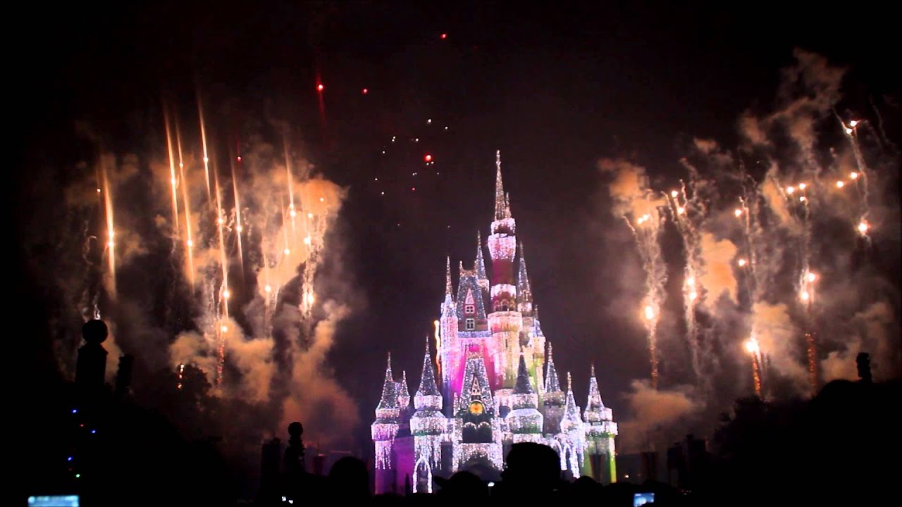 Magic Kingdom New Years Eve Countdown and Fireworks Finale 2012 - YouTube