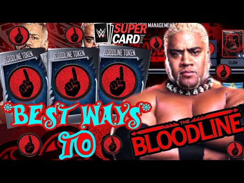 *BEST WAYS* TO GET THE *NEW* BLOODLINE TOKEN COLLECTIBLES!! WWE ...