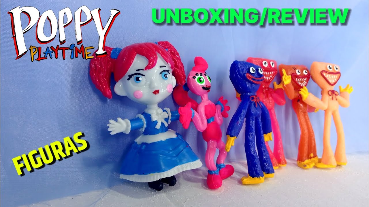 Review / Unboxing Figuras Poppy Playtime Juguetes del Tianguis - YouTube