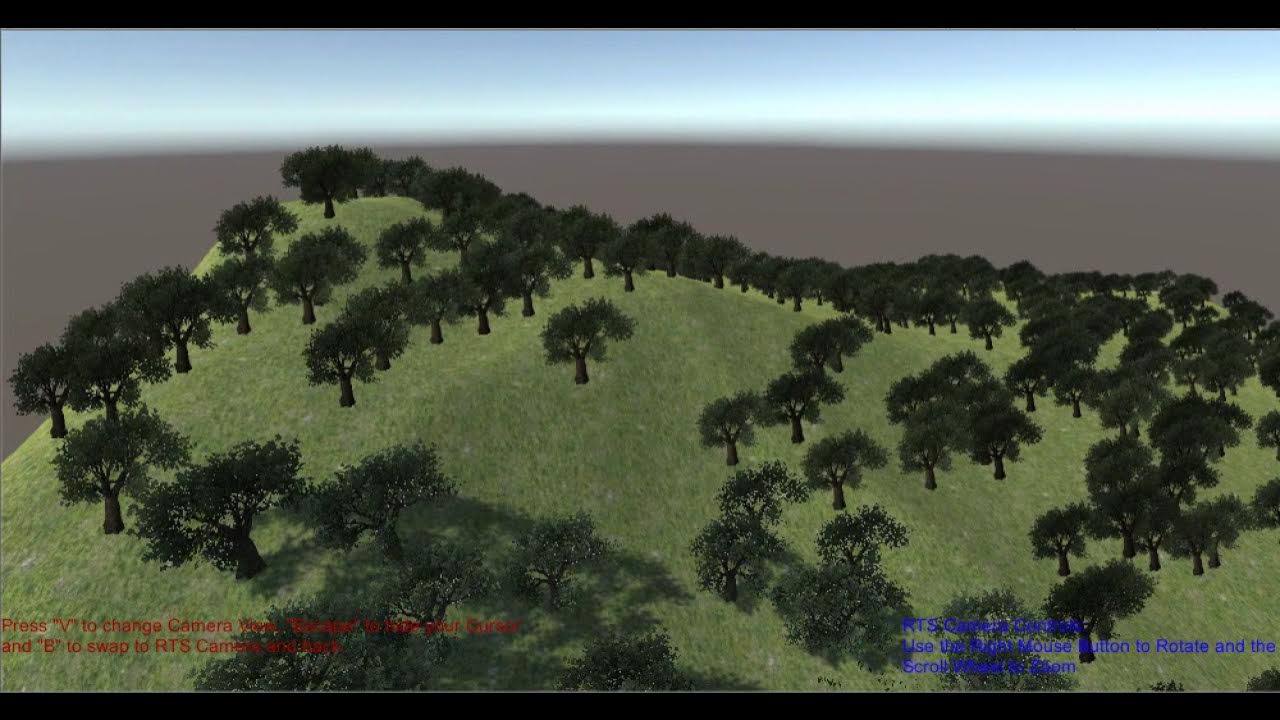 Simple Camera Control Scripts RTS Camera Demo - YouTube