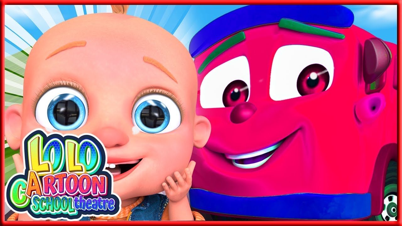 wheels on the bus go round and round | Best Kids Tunes!& Kids Songs ...