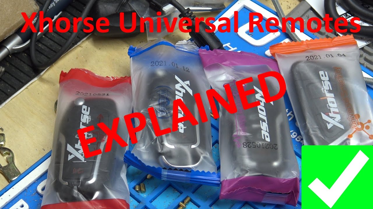 (463) Xhorse Universal Remote Types Explained - YouTube