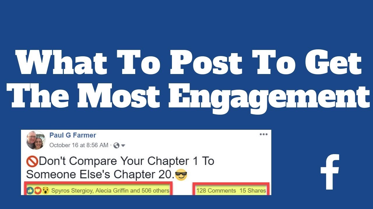 How To Get Massive Engagement On Facebook - What To Post On Facebook To ...
