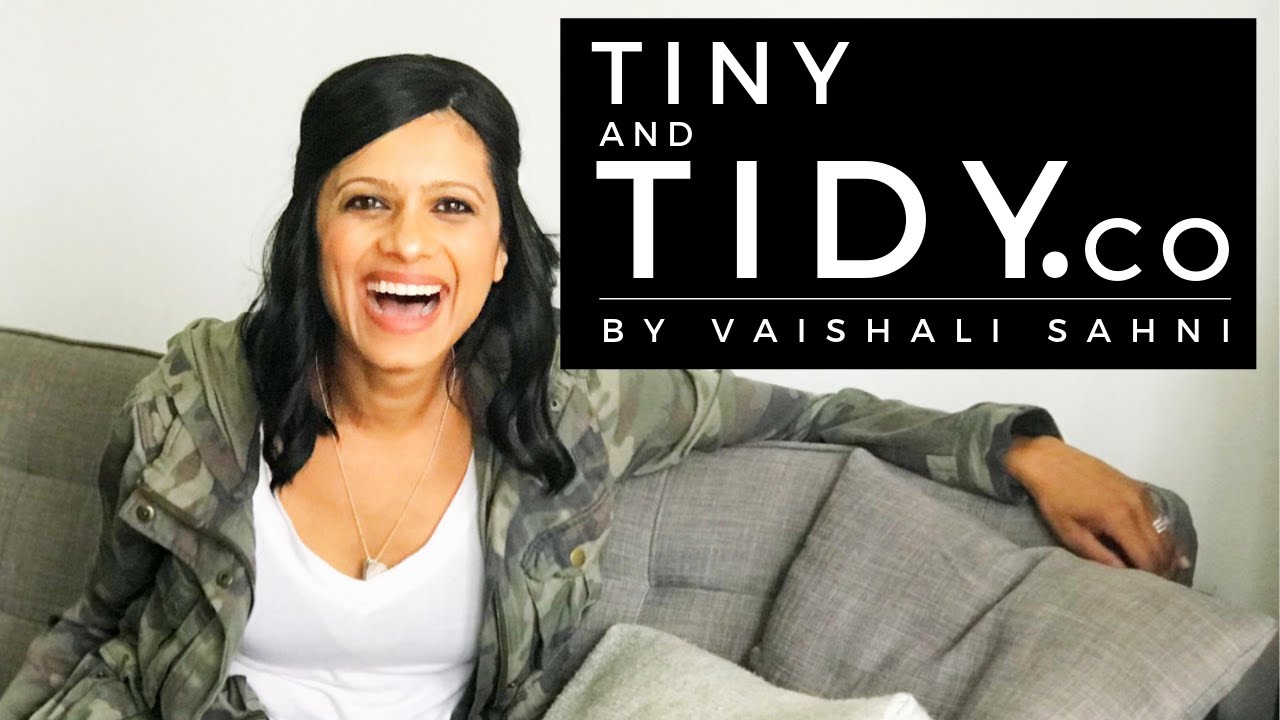 TINY AND TIDY (TRAILER): SMALL SPACE ORGANIZATION | Vaishali Sahni ...