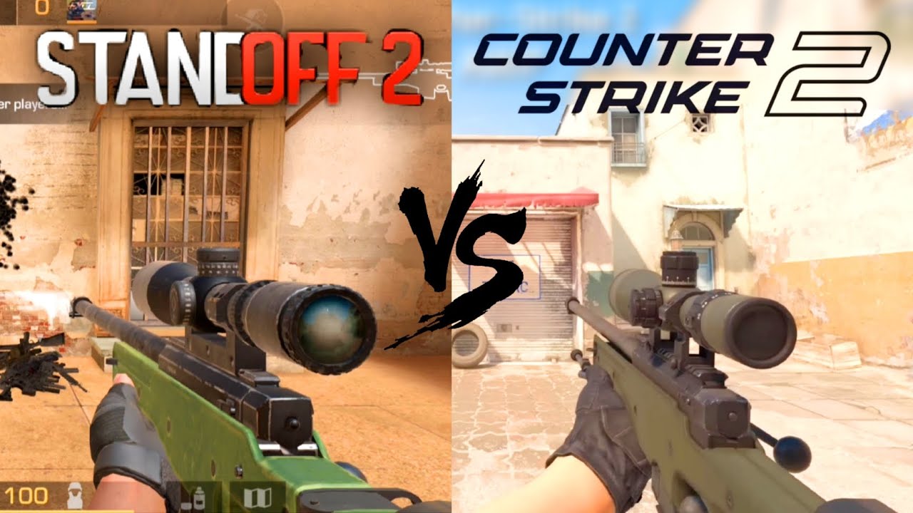 Standoff 2 vs Counter-Strike 2 - All Guns Review 2023 🤯😳 - YouTube