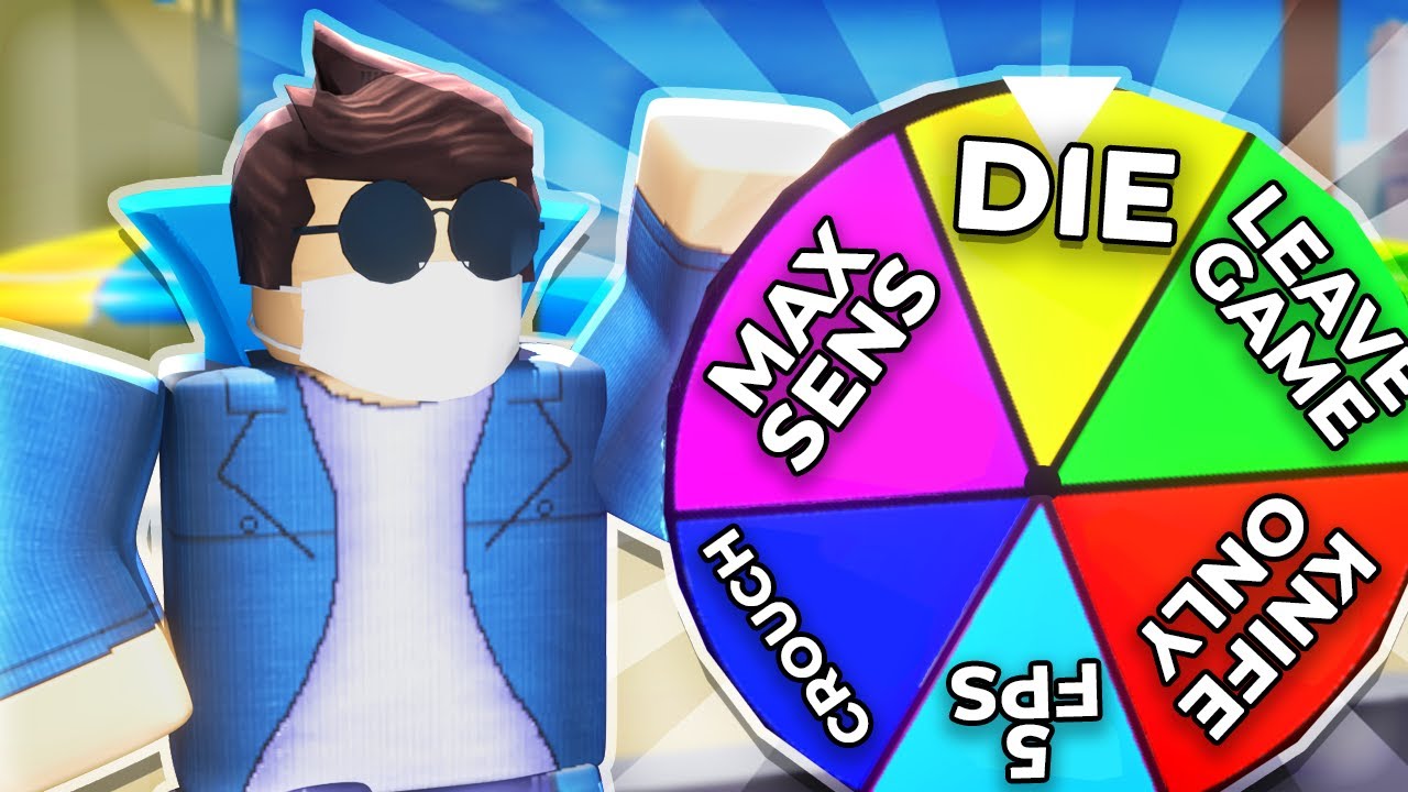 Arsenal but the RANDOM WHEEL DECIDES MY FATE! | Roblox - YouTube