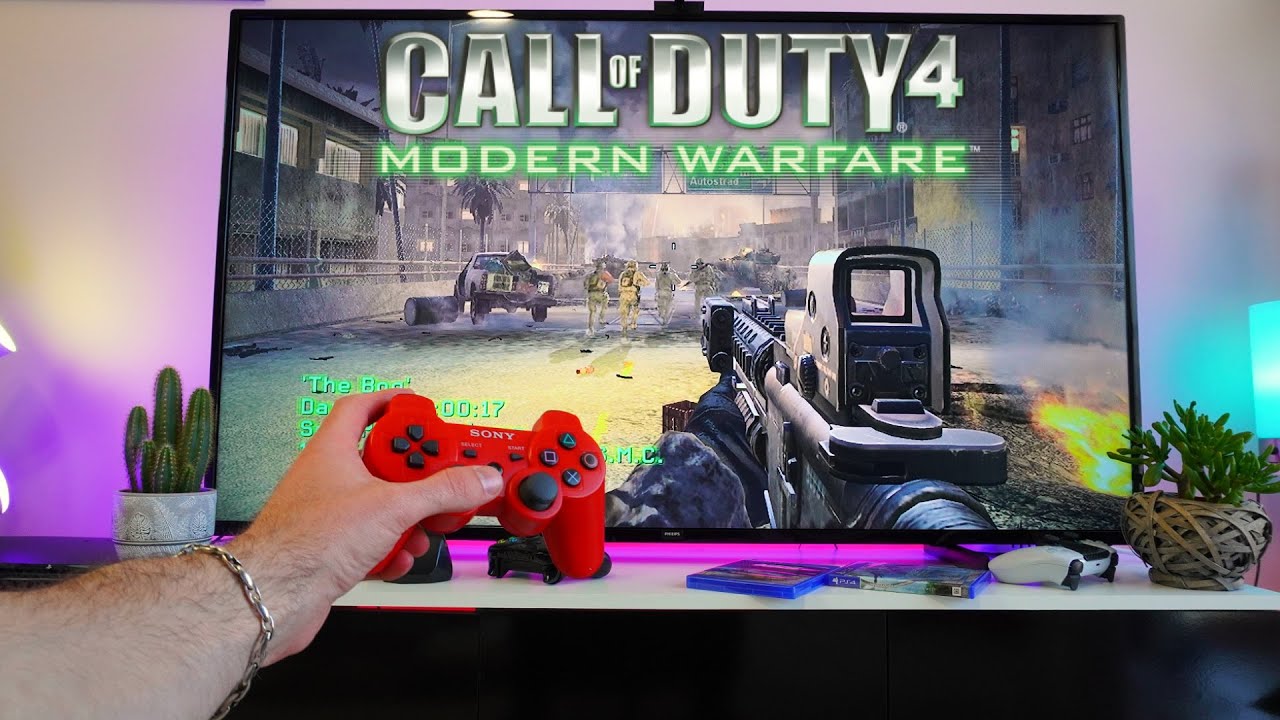 COD 4: Modern Warfare- PS3 POV Gameplay Test | Part 3| - YouTube