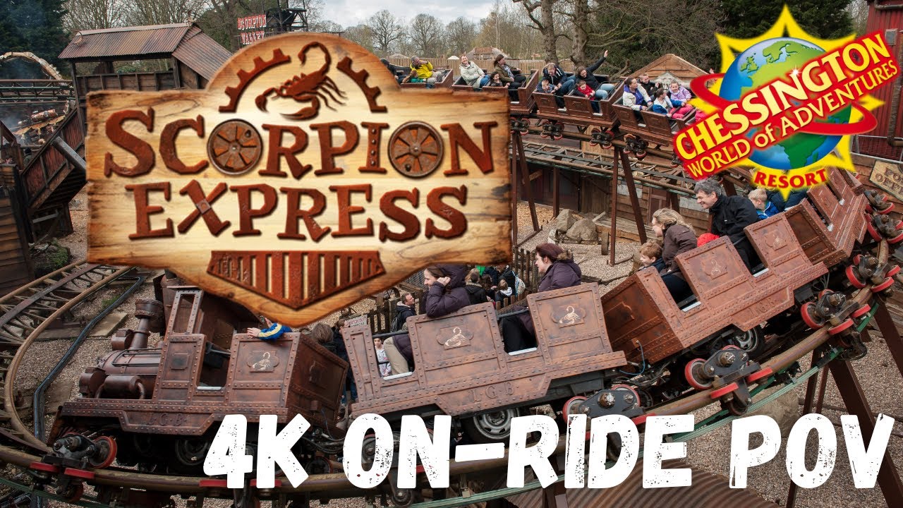 Scorpion Express - 4K On-Ride POV - Chessington World of Adventures ...