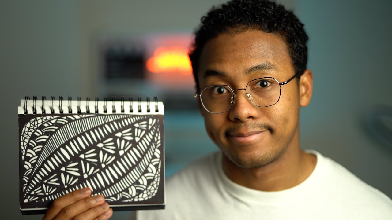 ASMR | Pattern Drawing #2 - YouTube