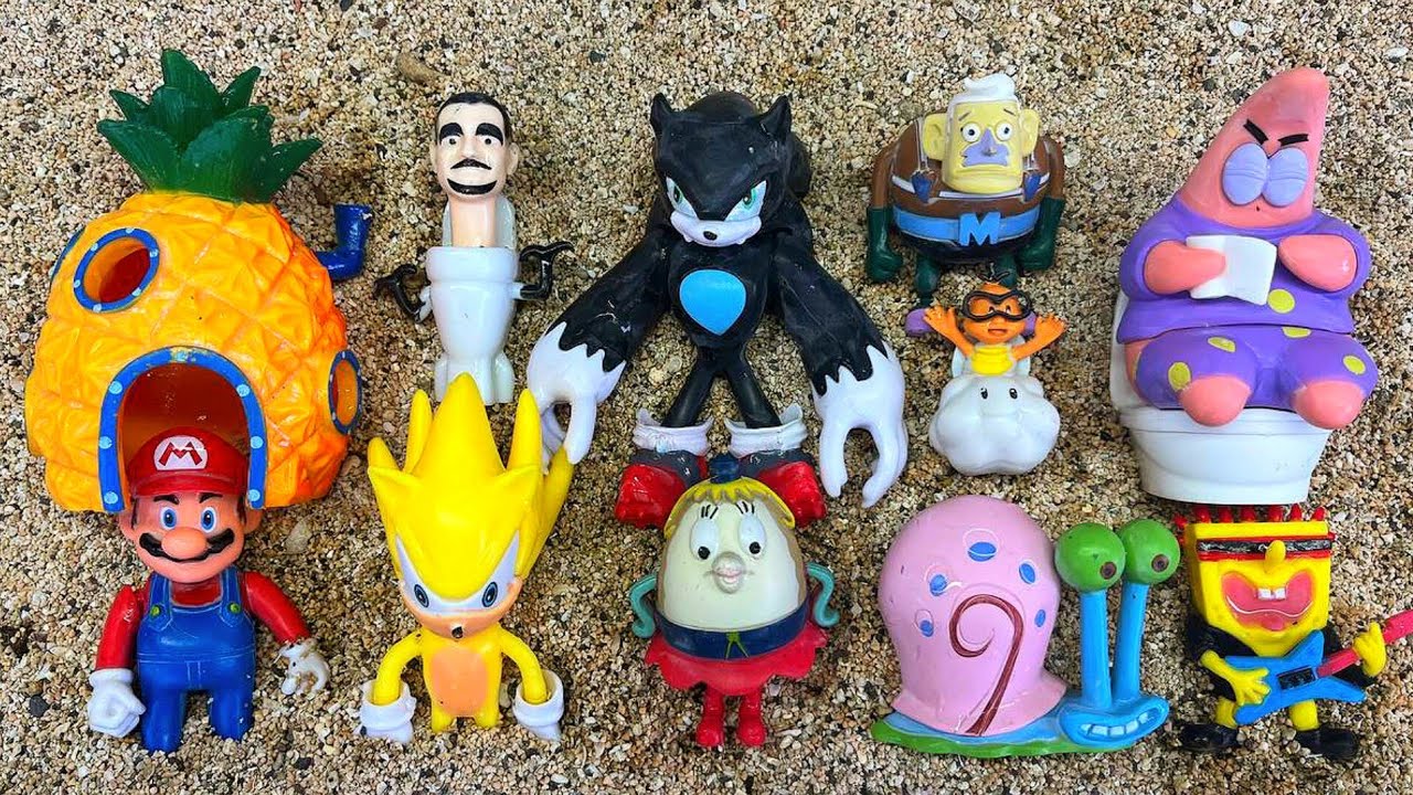 MARIO VS SPONGEBOB SQUAREPANTS VS LUIGI,PETRIX,SQUIDWARD,GARY,DONKEY ...