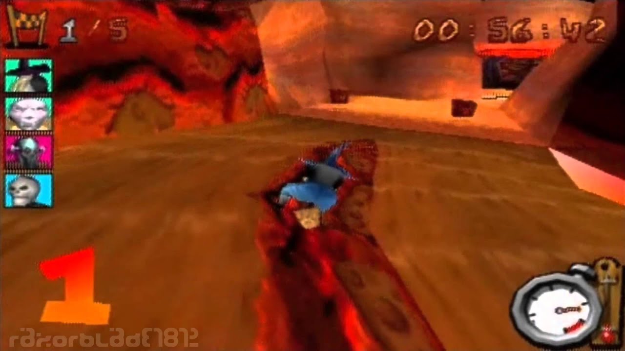 PS1 - Monster Racer - Race 7 - Mine - YouTube