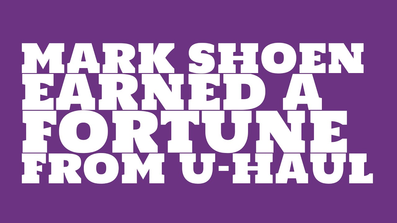 Mark Shoen: 2017 Net worth - YouTube