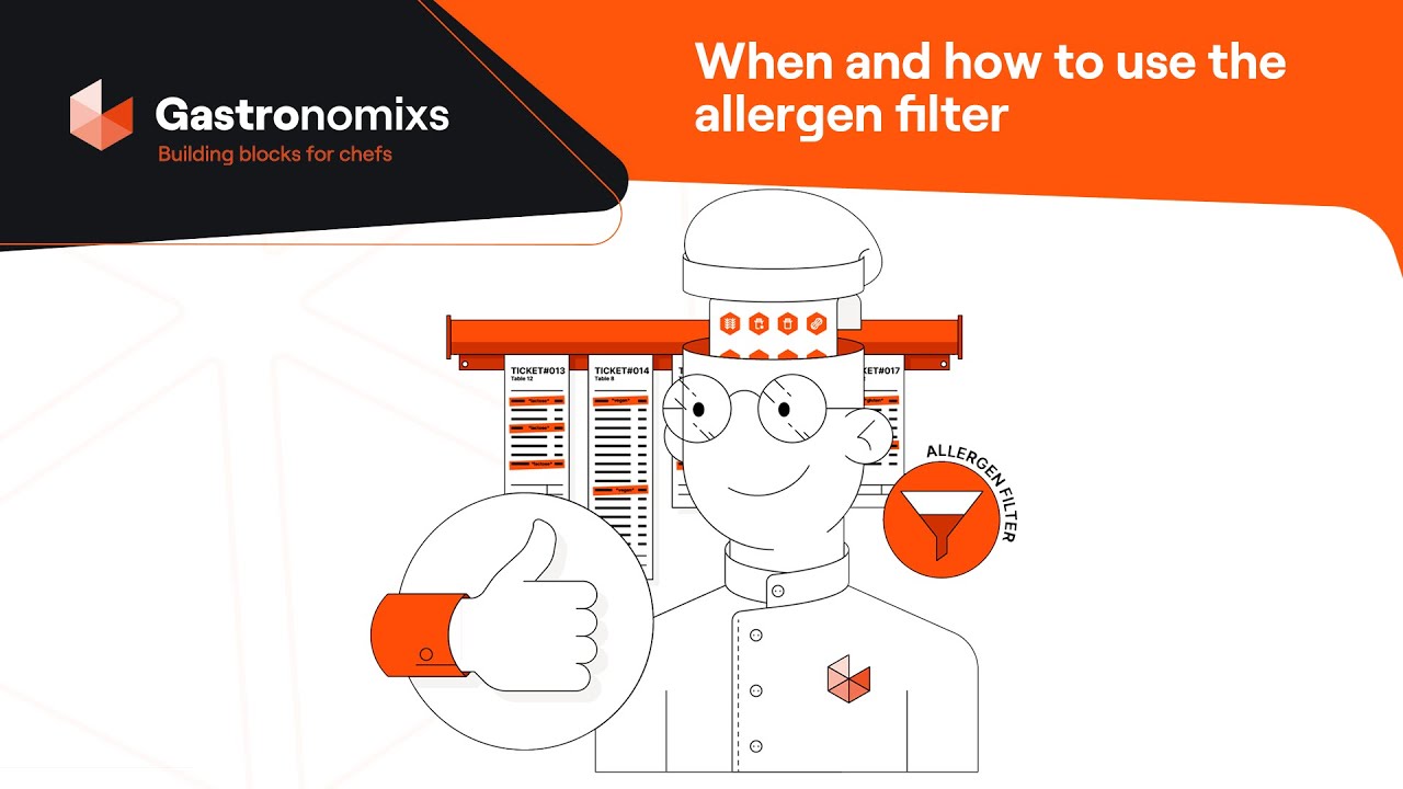 When and how to use the allergen filter - Gastronomixs.com - YouTube
