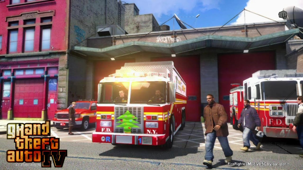 Grand Theft Auto IV - FDLC/FDNY - 17th day with the fire department ...