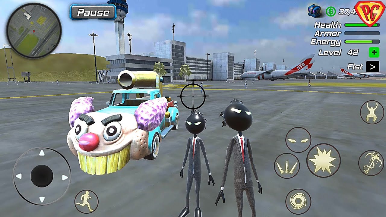 Amazing Crime Strange Stickman Rope Vice Vegas #82 New Episode - YouTube