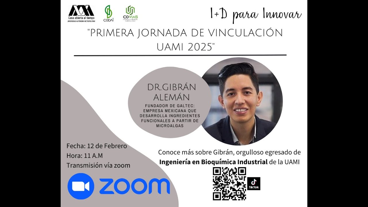 "Primera Jornada de Vinculación UAMI 2025" Dr. Gibrán Alemán - YouTube