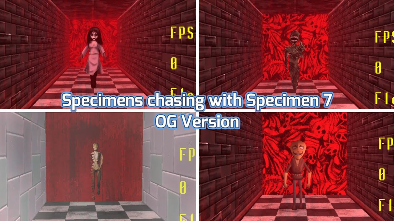 What if specimens chasing alongside with Specimen 7 in OG Spooky's Jump ...