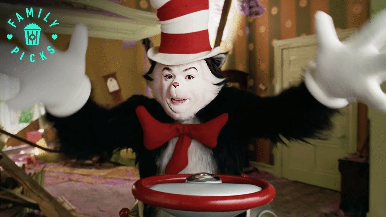 The Cat Comes Back to Help Clean Up | The Cat in the Hat - YouTube
