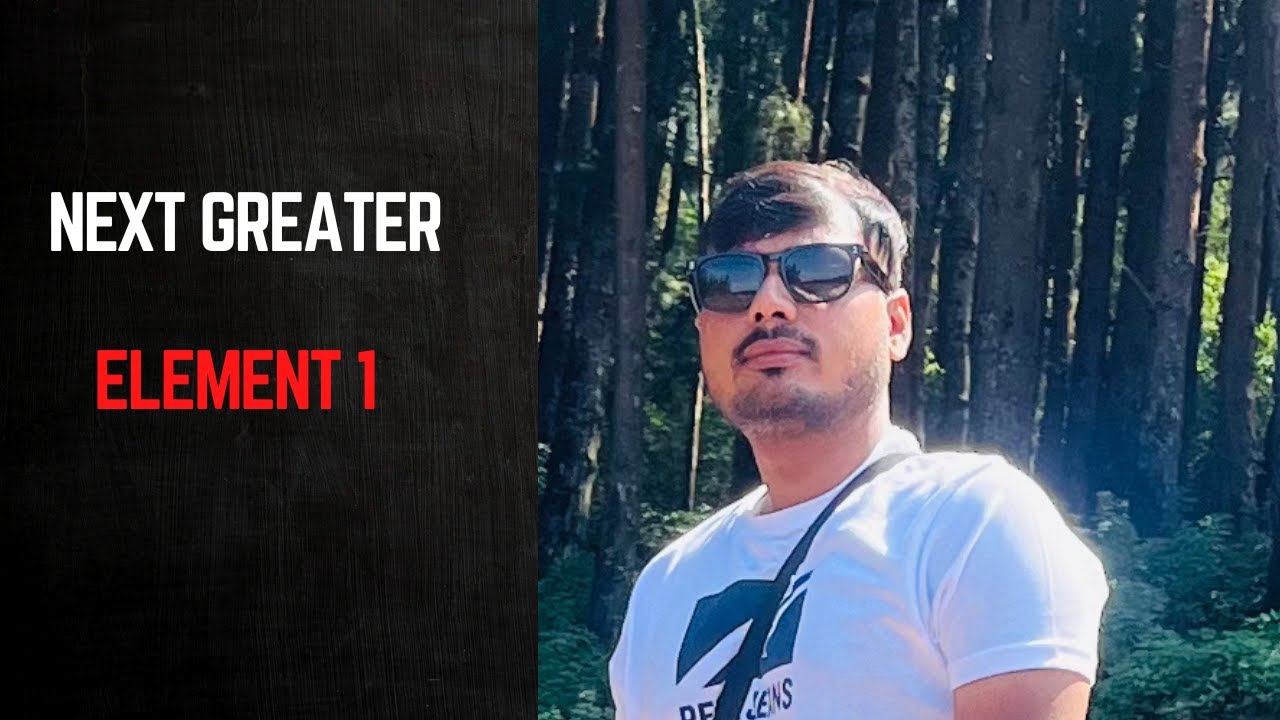 Next Greater Element 1 Leetcode496 Youtube