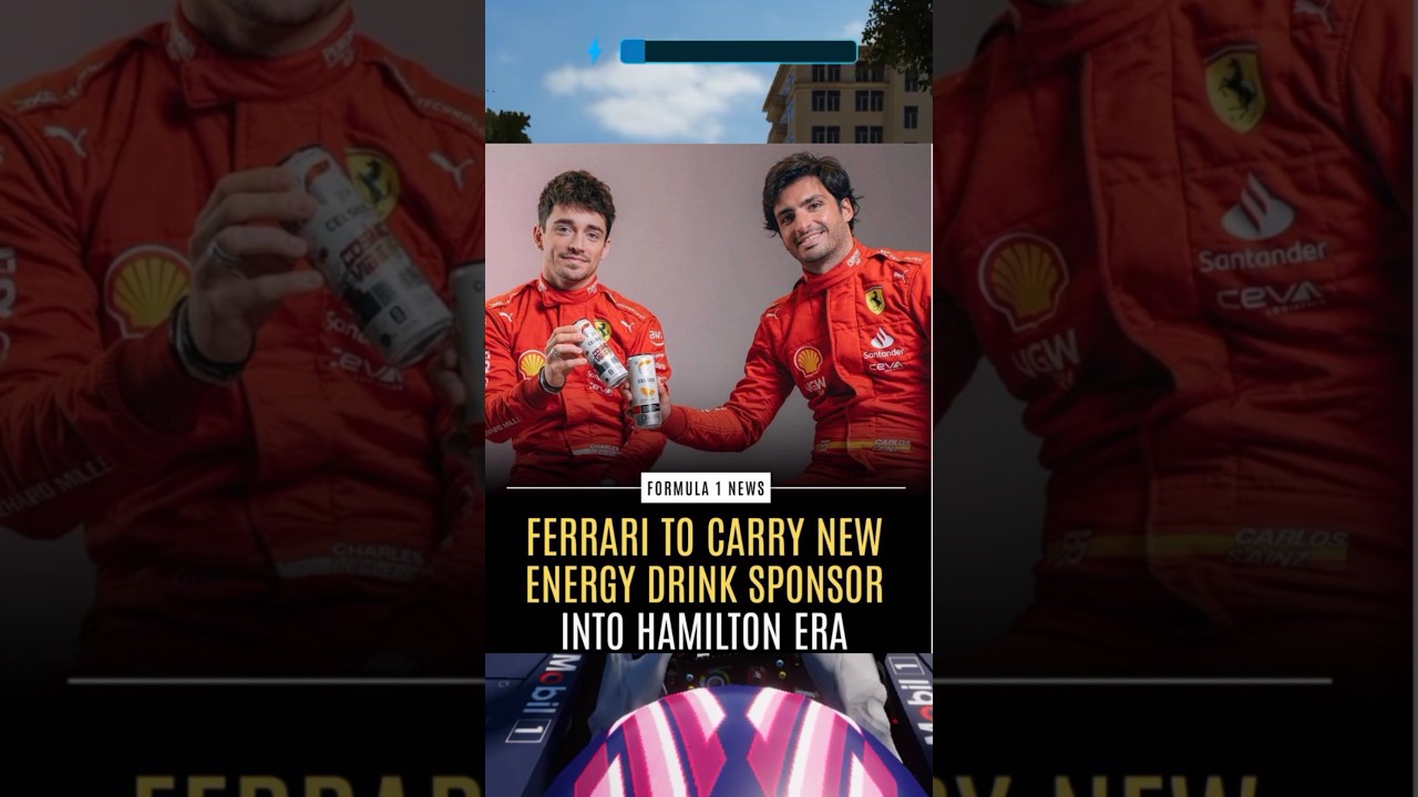 Ferrari is bringing a new energy drink Celcius as a sponsor 😱😱 || F1 ...