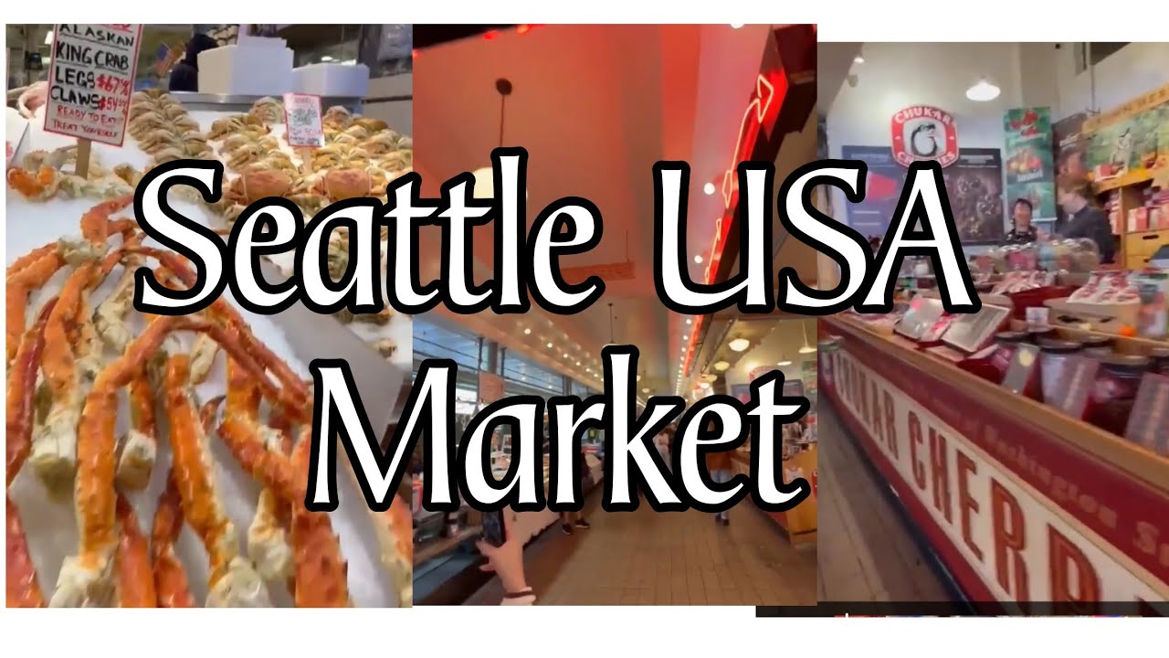 Seattle, USA wet market - YouTube