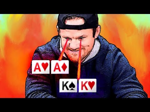 He's On Fire!!! Lex O Picks Up Pocket Kings & Then Pocket Rockets Just A Few Hands Later!