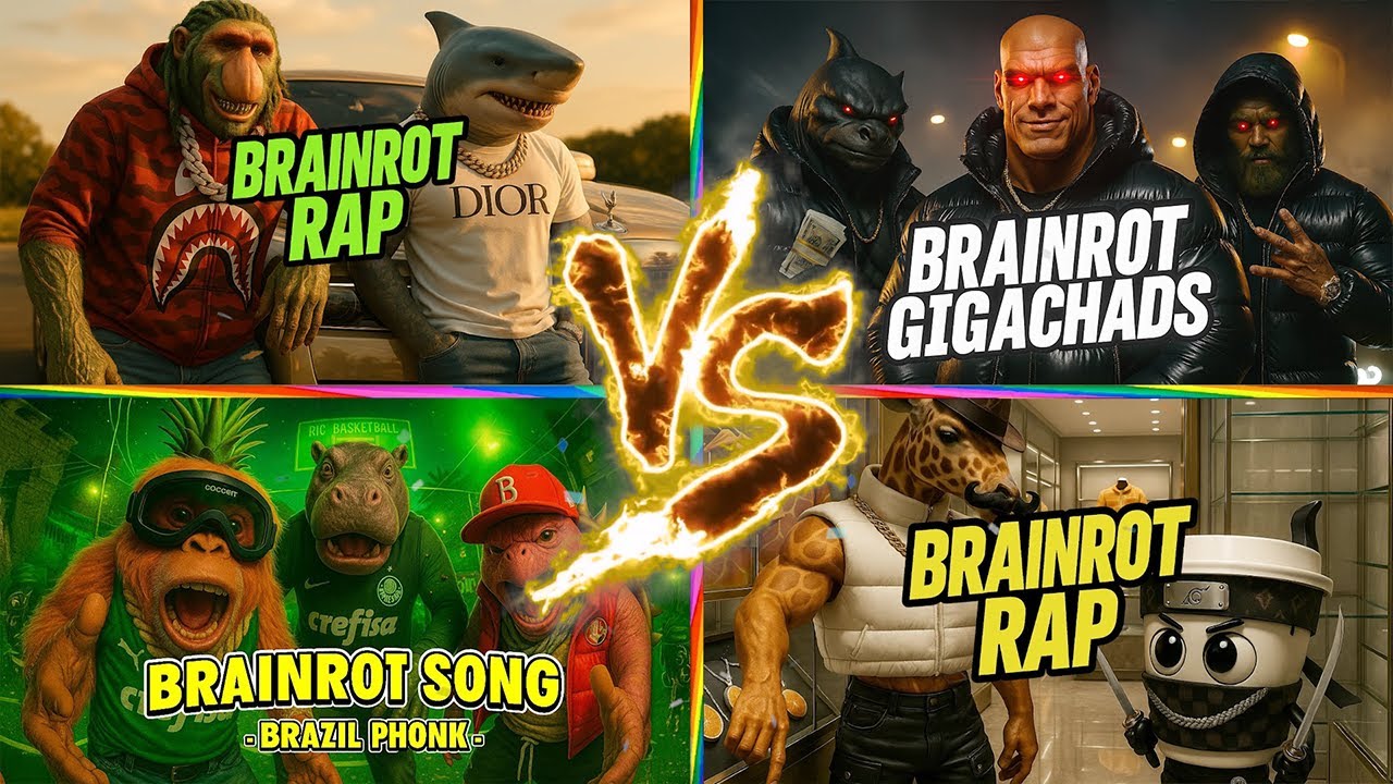 BRAINROT: Rap / All versions Pt.5 🔥 👑 - YouTube