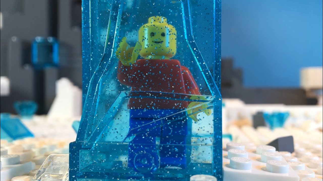 Lego Man freezes - YouTube