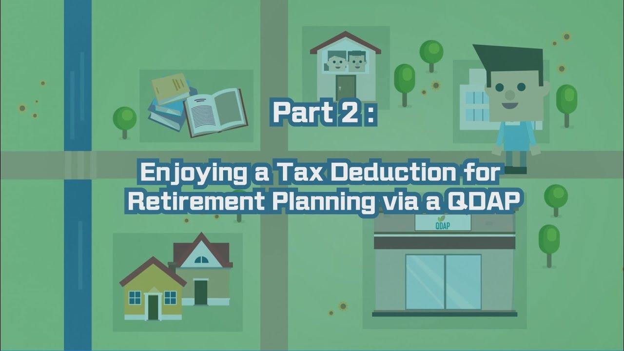 Enjoying a Tax Deduction for Retirement Planning via a QDAP - YouTube